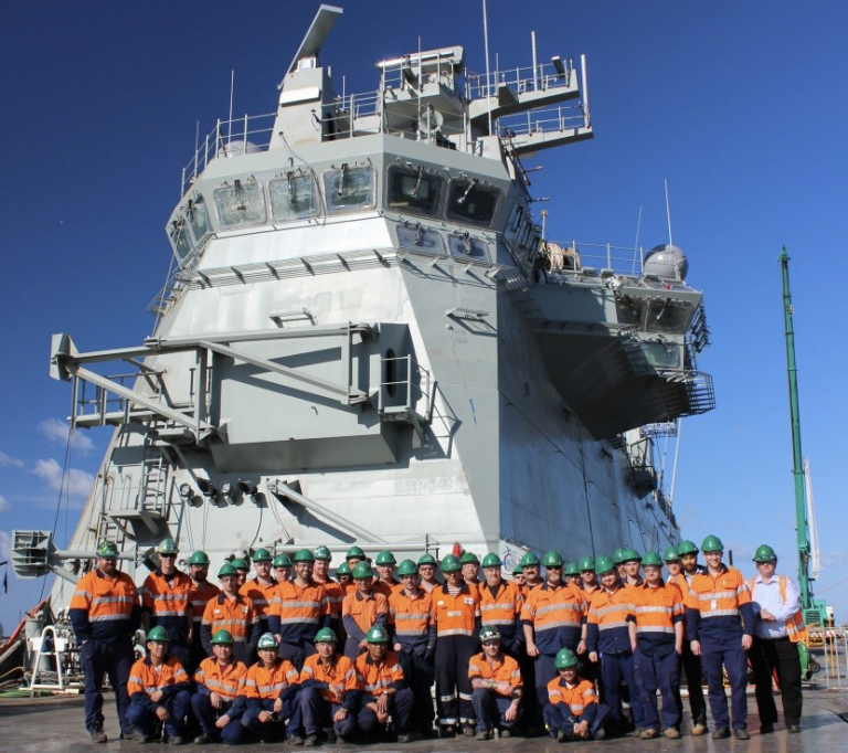 Australian Navy - LHD Landing Craft - Shadbolt Group